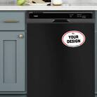 Oval Magnets - Custom Printing & Size - No Minimum