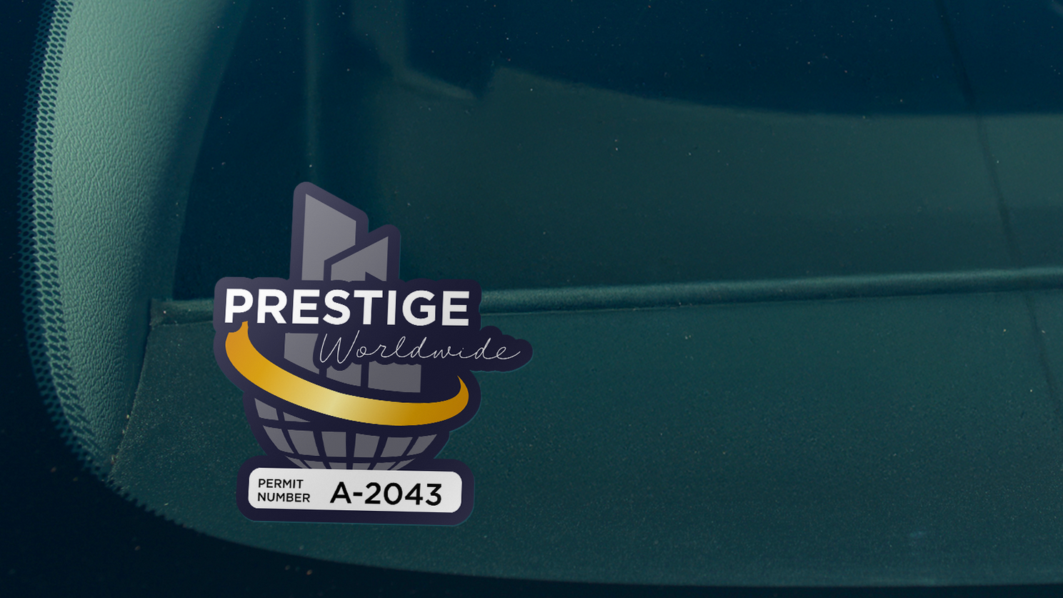 Custom Parking Permits with Your Design – High-Quality & Durable