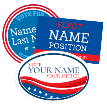 Political Stickers - Promote Your Office or Candidate