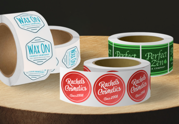 Custom Printed Roll Labels | Paper, BOPP & Vinyl