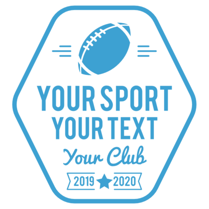 Custom Football Fundraiser Car Decals & Stickers | Car Stickers