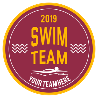 Swimming Fundraiser Stickers