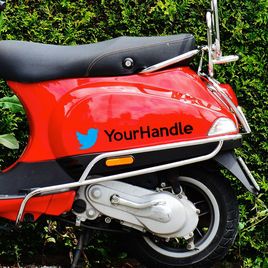 Social Media Stickers - Customize for Business & Personal