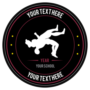 Wrestling Fundraiser Stickers