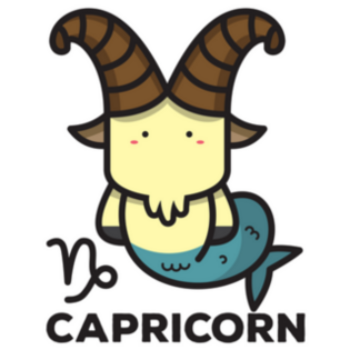 Capricorn Zodiac & Astrology Stickers & Car Decals