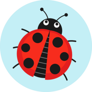 Ladybug Stickers & Wall Decals - Perfect for Arts & Crafts