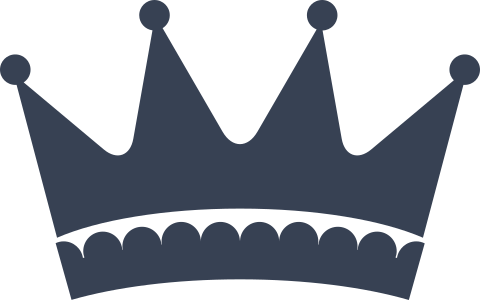 Cute Crown Sticker Shipped Fast & Free!