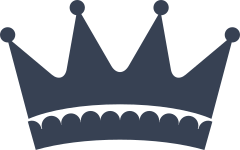 Cute Crown Sticker Shipped Fast & Free!