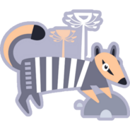 Cute Decorative Marsupial Anteater Sticker