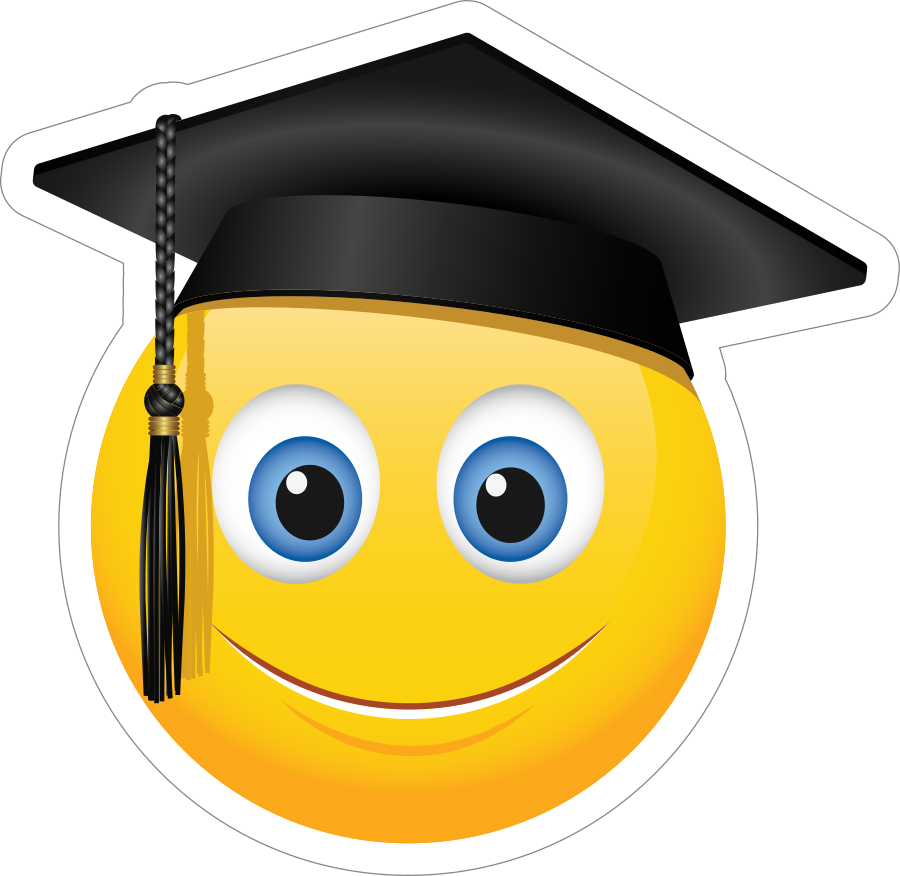 Cute Graduate Emoji Sticker
