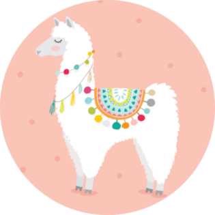 Llama Stickers | Llama Vinyl Stickers
