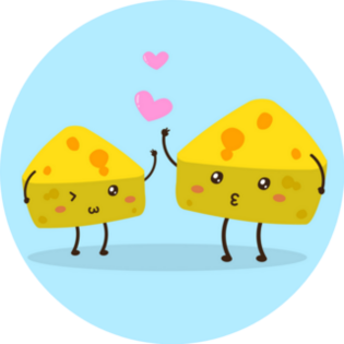 Cheese Stickers