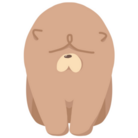 Cute Illustration Chow Sticker