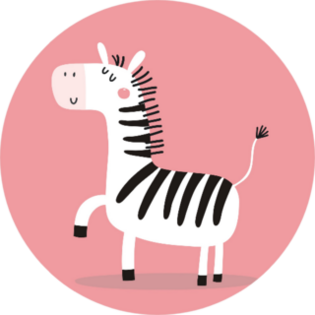 Zebra Vinyl Car Stickers & Decals | Car Stickers