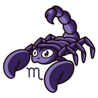 Scorpio Zodiac & Astrology Stickers & Car Decals