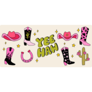 Cute Yeehaw Sticker Sheet