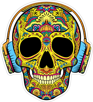 Skeleton & Skull Car Decals | Skull Stickers for Cars