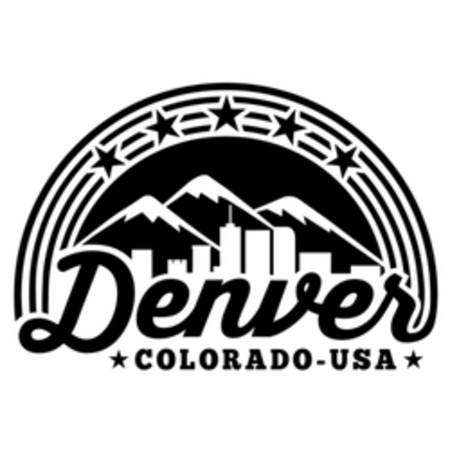 Denver Colorado Skyline USA Sticker