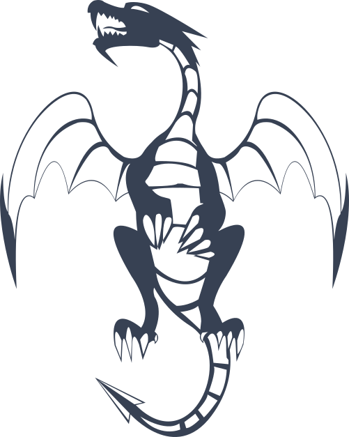 Order Your Detailed Dragon Flying Sticker Today - Free Shipping!