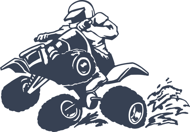 Detailed Four Wheeler Sticker - Fast Shipping & No Minimums