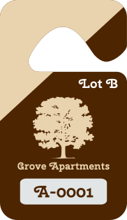 Apartment Parking Permit Stickers for Resident Vehicles