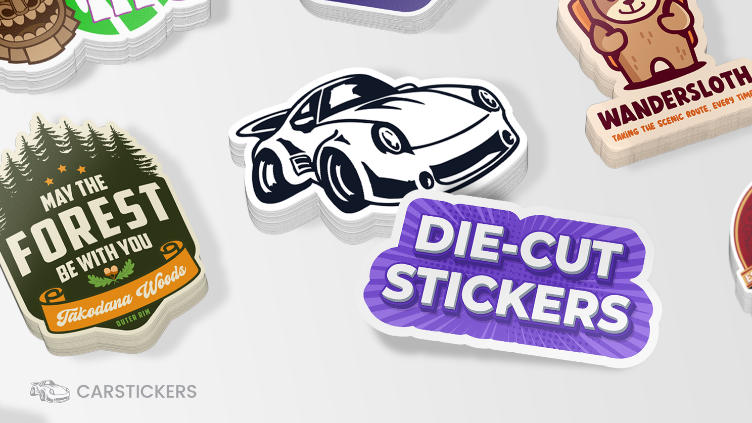 Custom Die Cut Stickers & Decals