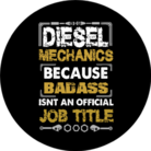 Diesel Mechanic Quote Saying Lettering Sticker