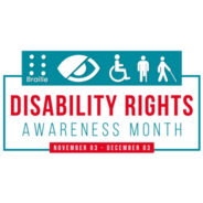 Disability Rights Awareness Month Sticker