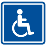 Disabled Handicap Icon Sticker