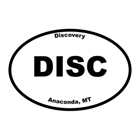 Discovery Oval Sticker