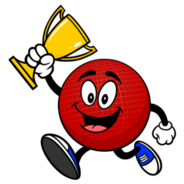 Dodgeball Trophy Sticker