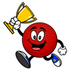 Dodgeball Trophy Sticker