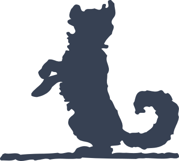 Vibrant, High-Quality Dog Begging Stickers