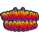 Dominican Republic Graffiti Sticker