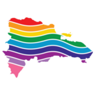 Dominican Republic Rainbow Sticker