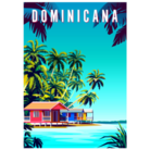 Dominicana Poster Sticker