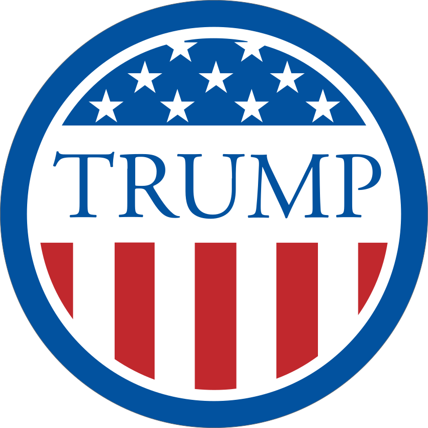 Order Your Donald Trump Circle Stickers Today - Free Shipping!
