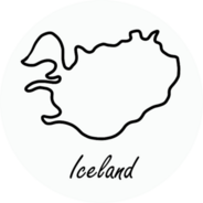 Doodle Iceland Sticker