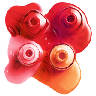 Double Exposure: Spilled Nail Polish Sticker