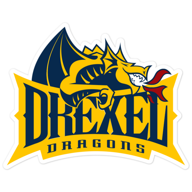 Drexel Dragons NCAA Logo Sticker