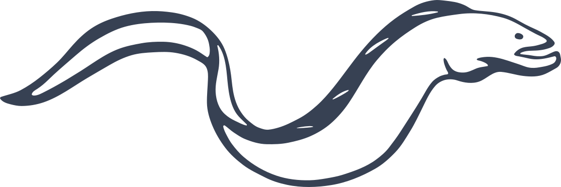 Electric Eel Sticker - Fast Shipping & No Minimums