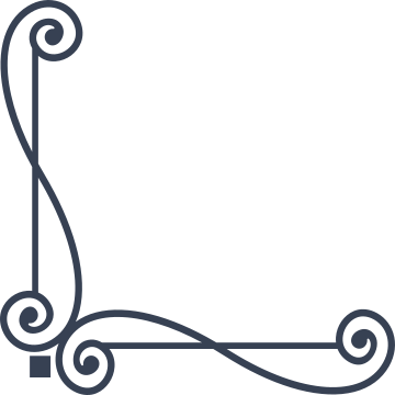 Elegant Decorative Corner Border Sticker - 50+ Colors!