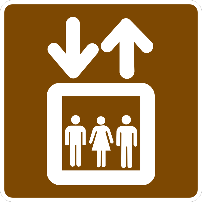 Elevator Sticker - Fast Shipping & No Minimums