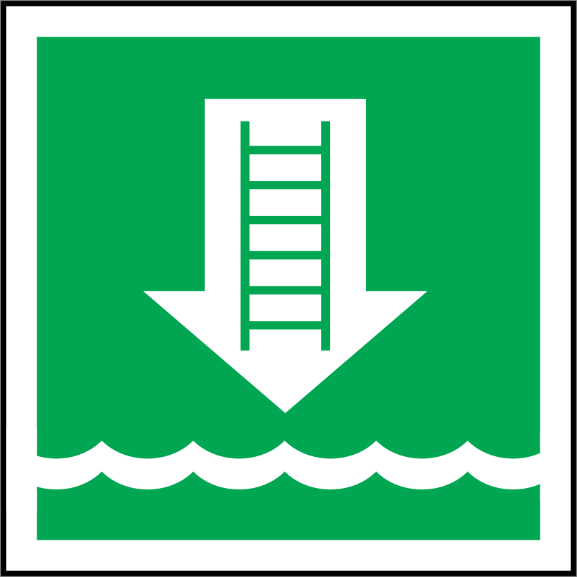 Embarkation Icon Sign Sticker Shipped Fast & Free!