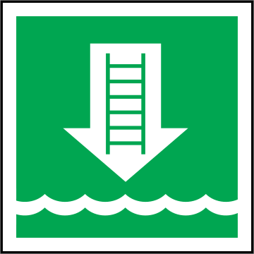 Embarkation Icon Sign Sticker Shipped Fast & Free!