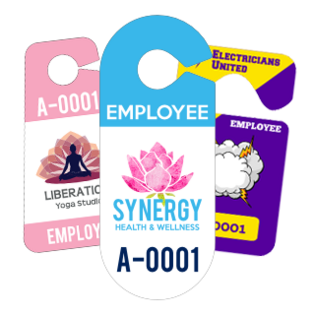 Custom Printed Hang Tags for Parking Passes