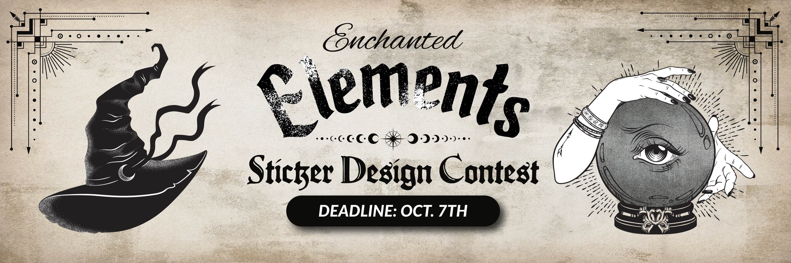 Enchanted Elements Sticker Design Contest