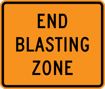 Vibrant, High-Quality End Blasting Zone Stickers