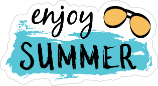 High-Quality Summer Car Stickers and Decals