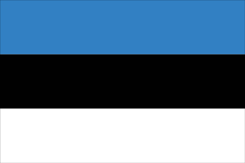 Estonia Flag Sticker Shipped Fast & Free!